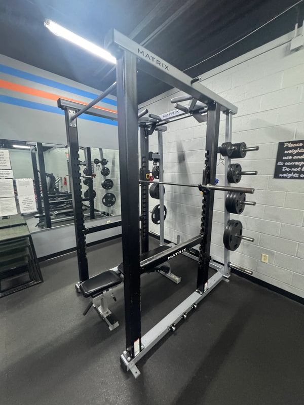 Pre-Owned Matrix Magnum Mega Power Rack – Exercise Unlimited