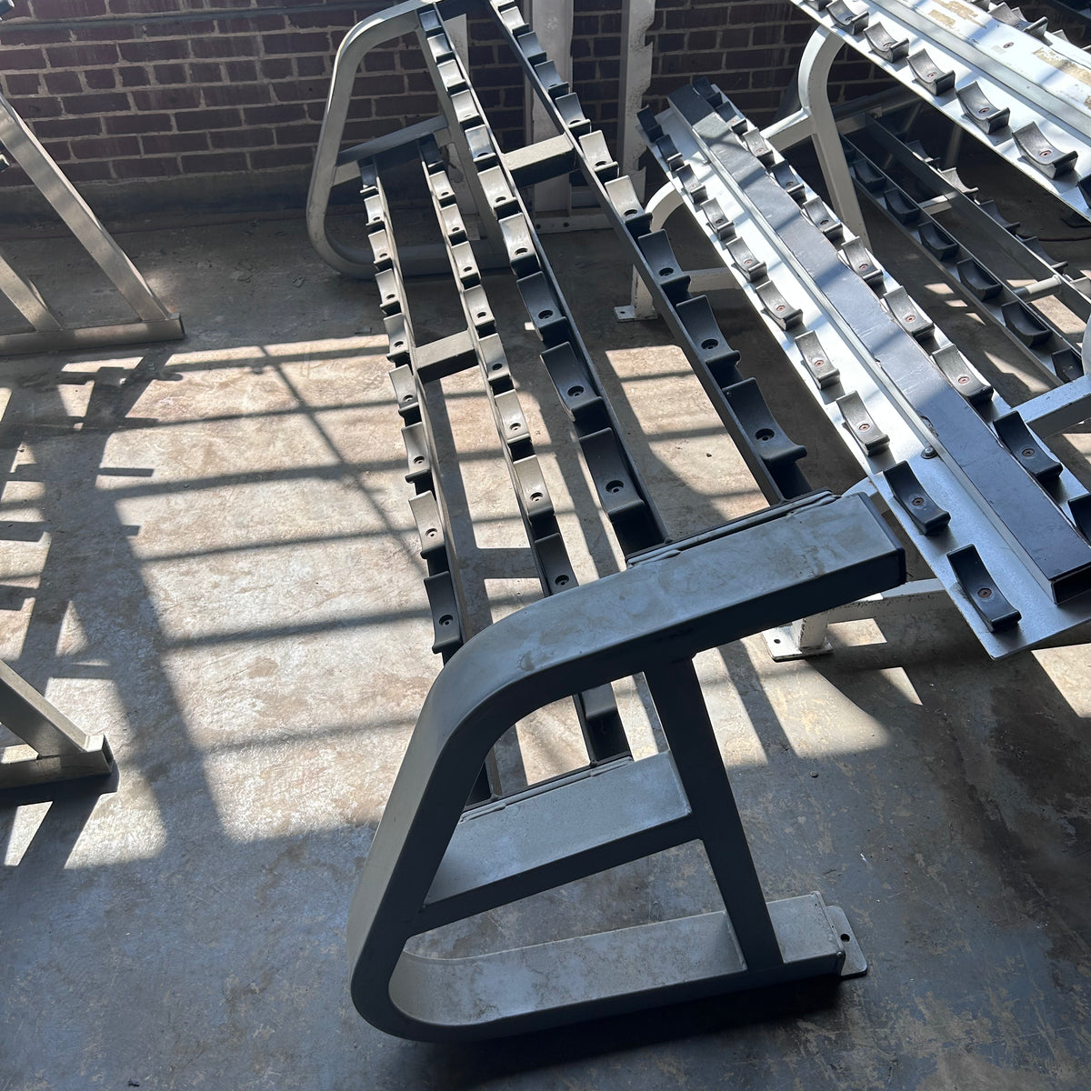 Precor 10-Pair Icarian Dumbbell Rack – ExerciseUnlimited